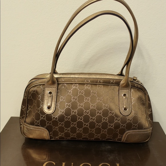 Gucci | Bags | Gucci Gold Princy Purse | Poshmark
